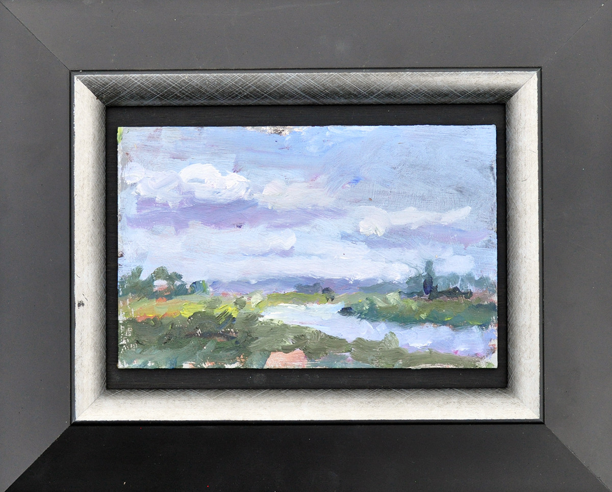 IQ Kunst | Kunstuitleen & Galerie | Uitzicht op de IJssel | Daniel Douglas